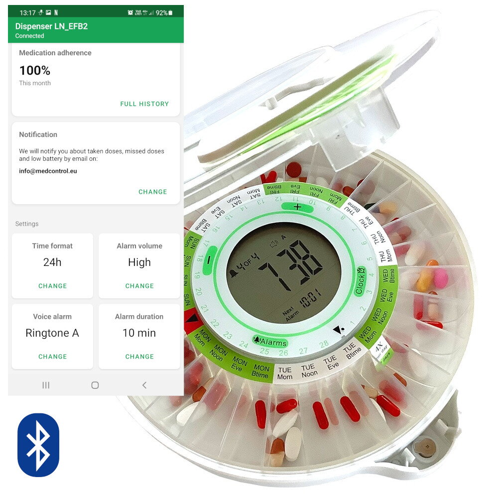 Pill Dispenser Automatic Model 2021 Connected | DoseControl